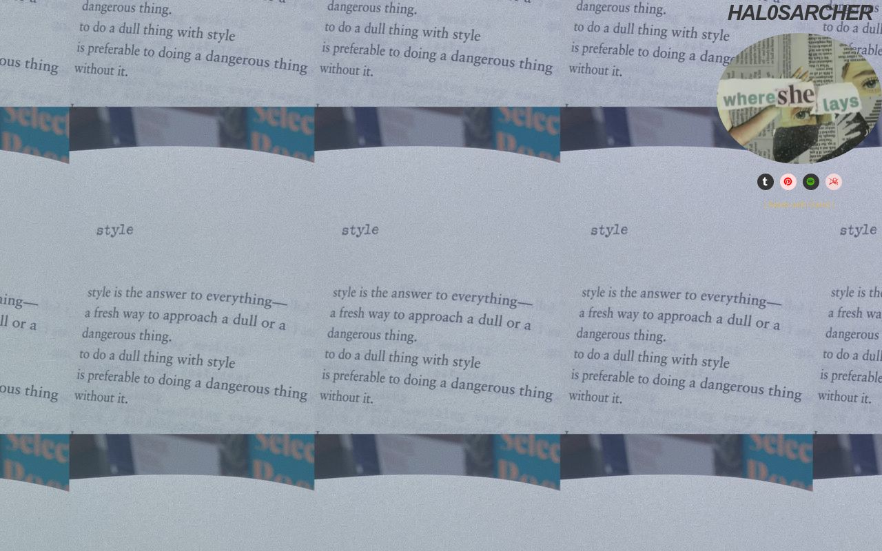 calm my fears with a cheshire cat smile